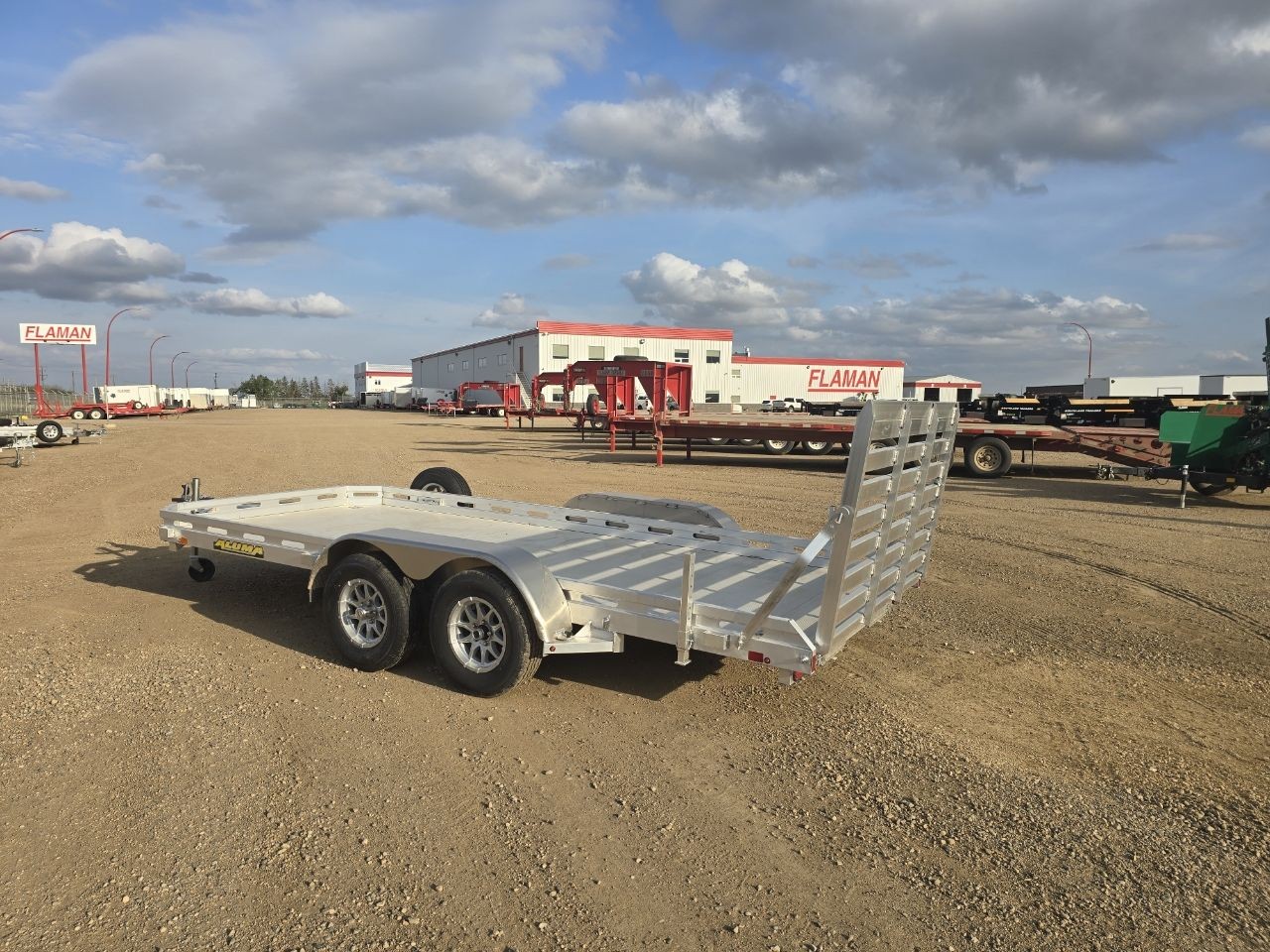 2026 Aluma 7816TA 77.5" x 16' Utility Trailer - Motorcycle Trailers ...