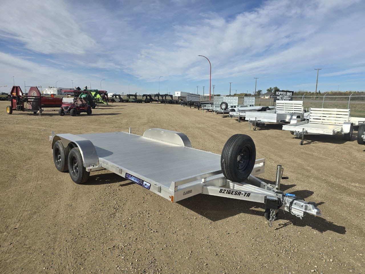 2026 Aluma 8216ESA 81" x 192" Utility Trailer