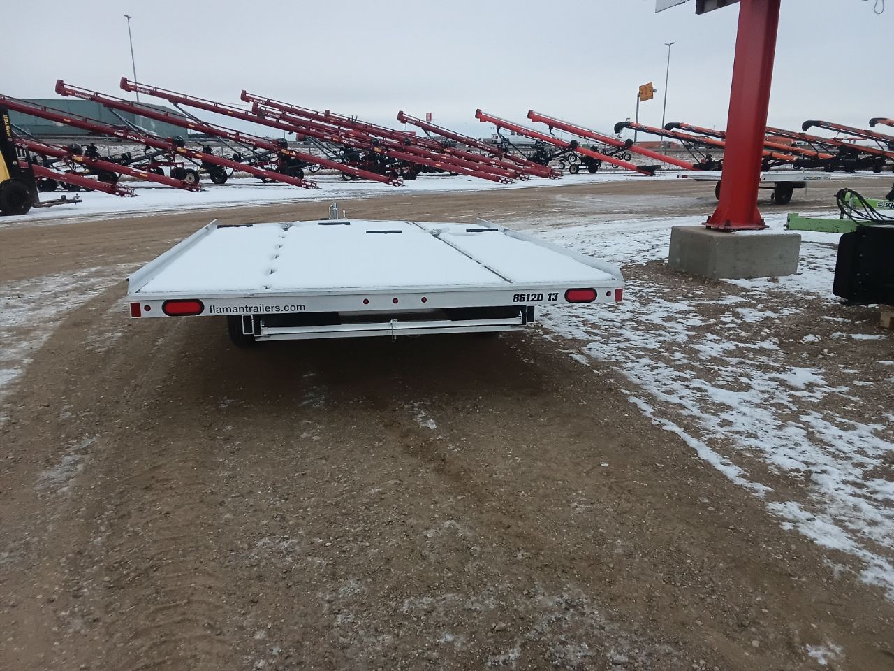2026 Aluma 8612D 101.25" x 12' Toy Hauler Trailer