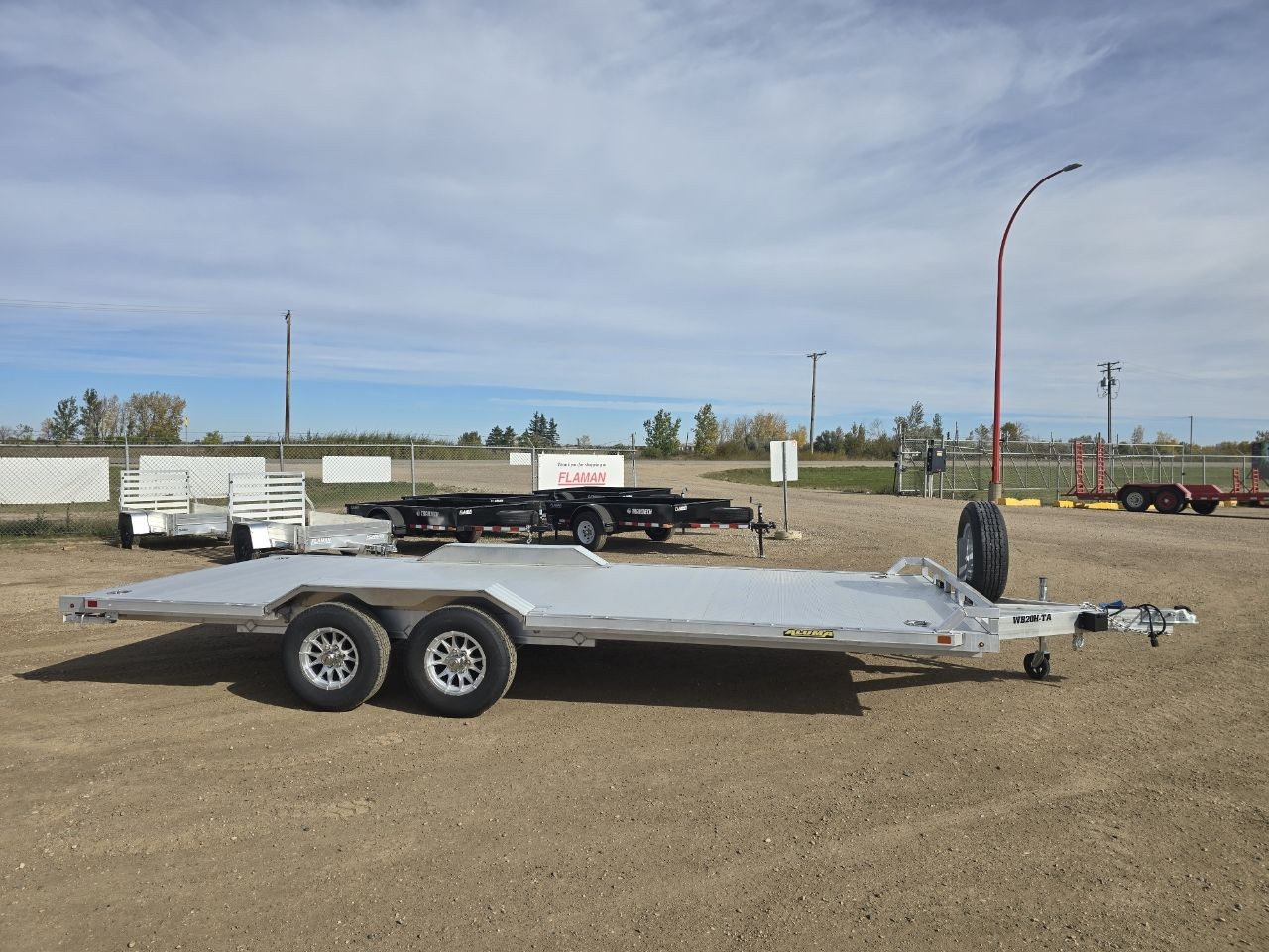 2026 Aluma WB20H 96.75" x 239" Wide Body Utility Trailer
