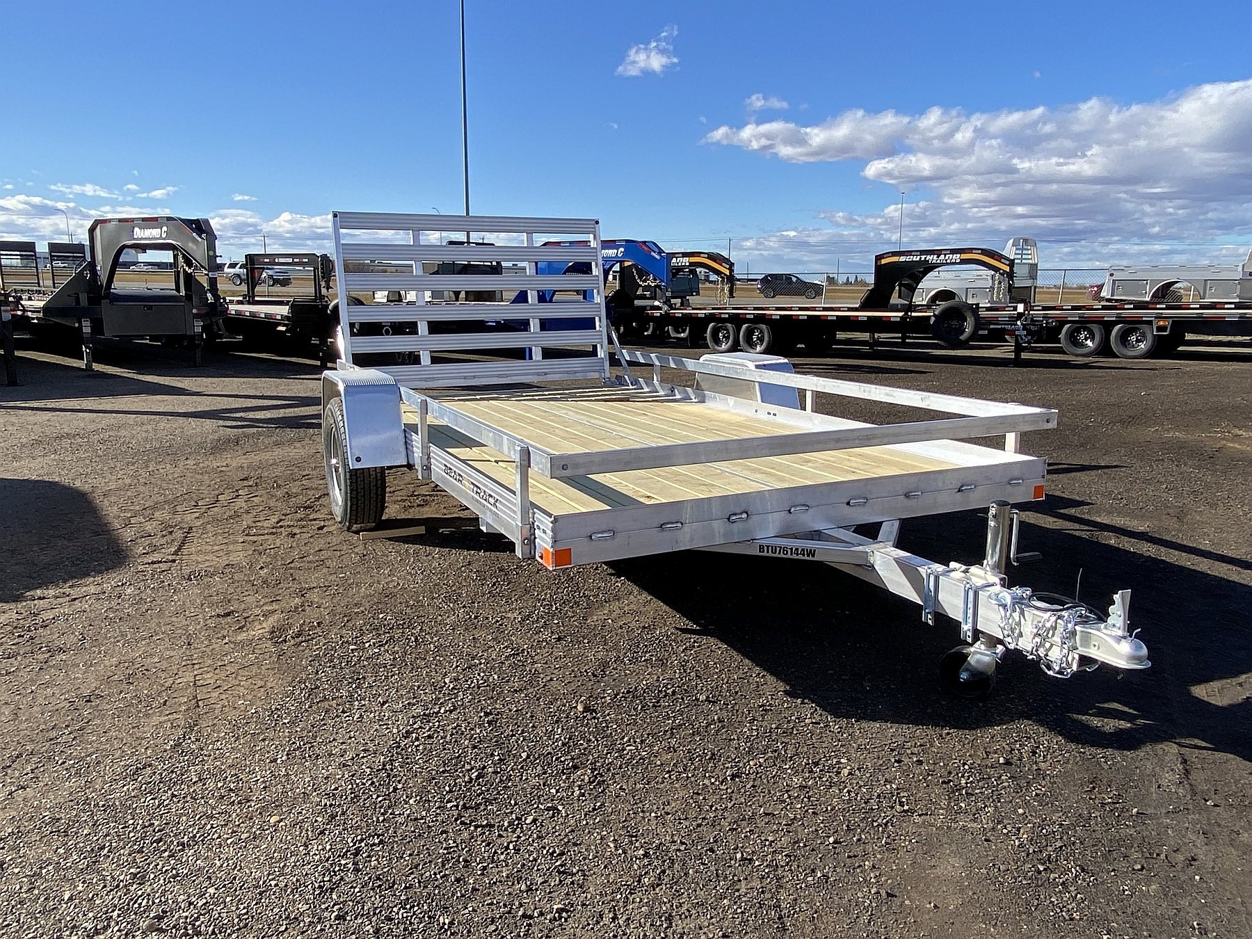 2026 Bear Track 12' Aluminum Utility Trailer