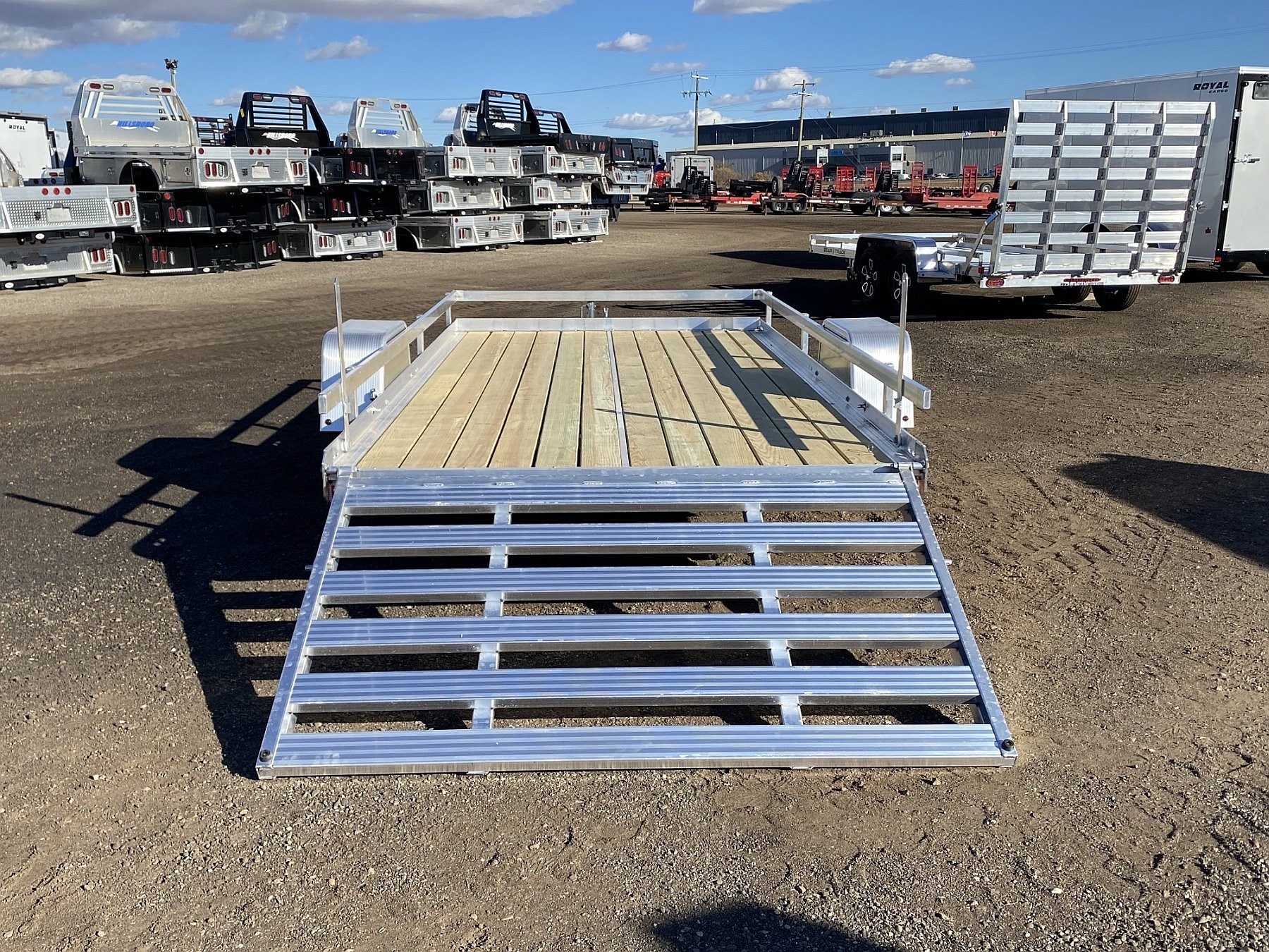 2026 Bear Track 12' Aluminum Utility Trailer - Aluminum Single Axle ...