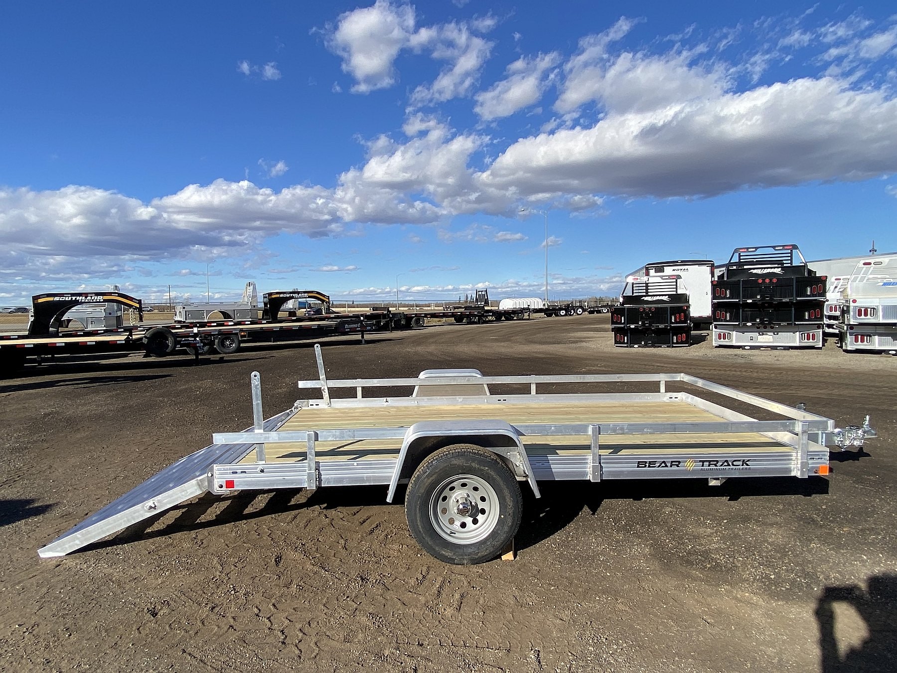 2026 Bear Track 12' Aluminum Utility Trailer - Trailer Inventory