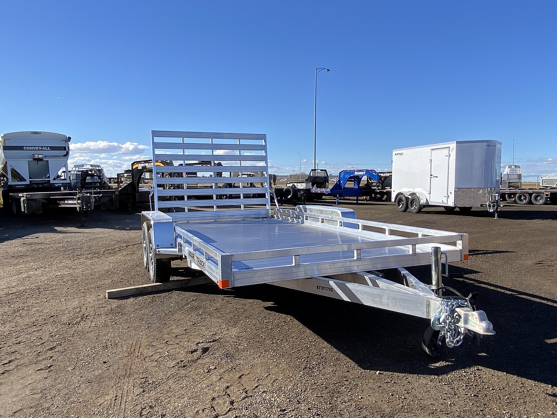 2026 Bear Track 14' Aluminum Utility Trailer - Aluminum Tandem Axle ...