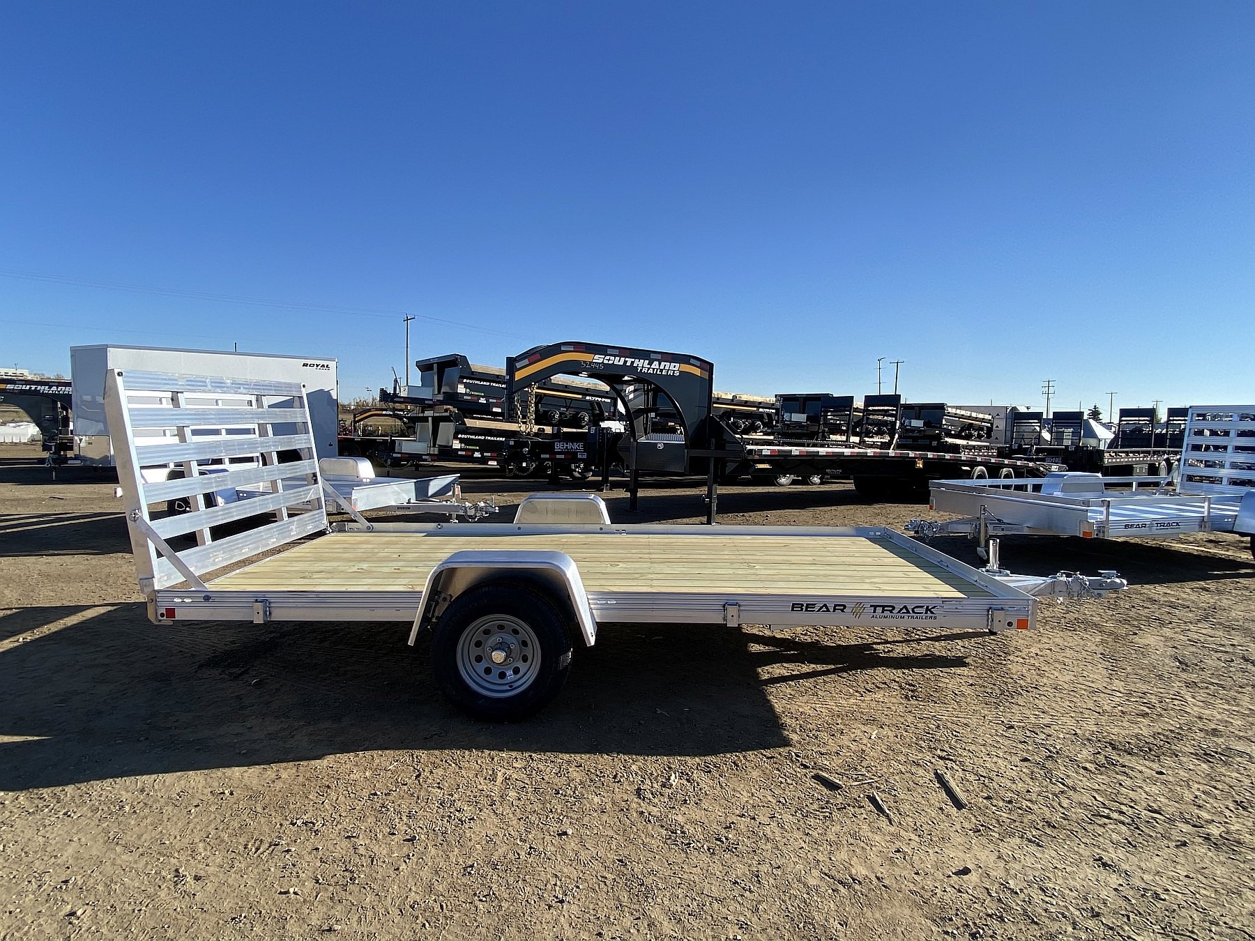 2026 Bear Track 14' Aluminum Utility Trailer