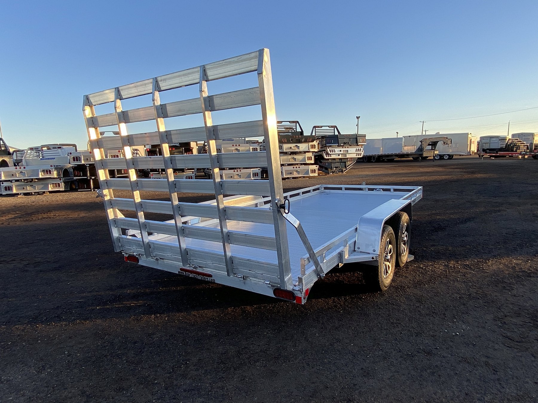 2026 Bear Track 16' Aluminum Utility Trailer