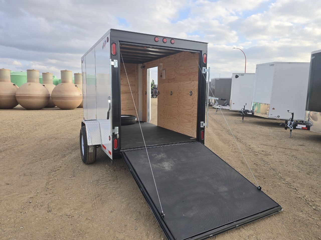 2026 CJay FX9 6' x 10' Flat Front Cargo Trailer