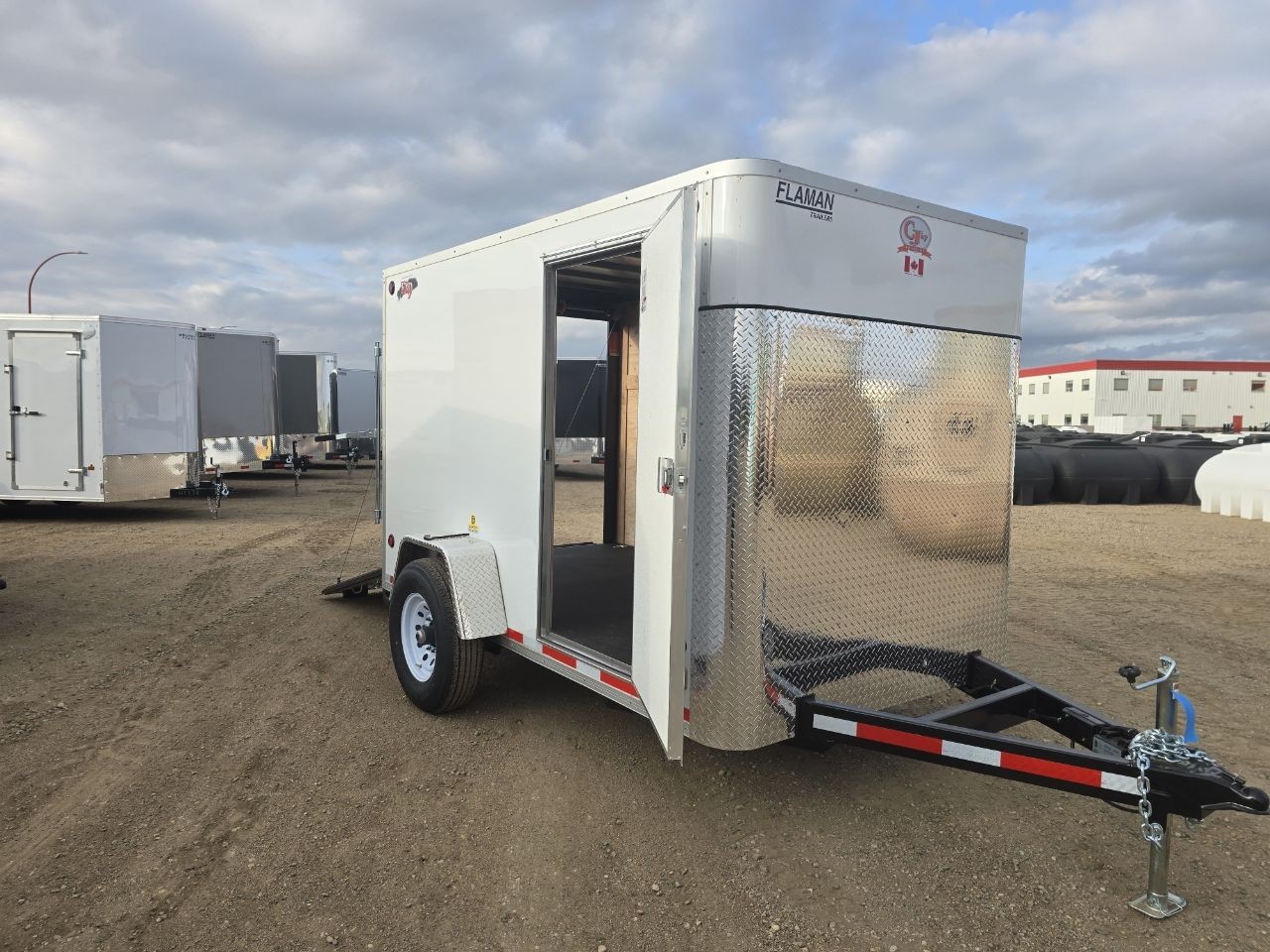 2026 CJay FX9 6' x 10' Flat Front Cargo Trailer