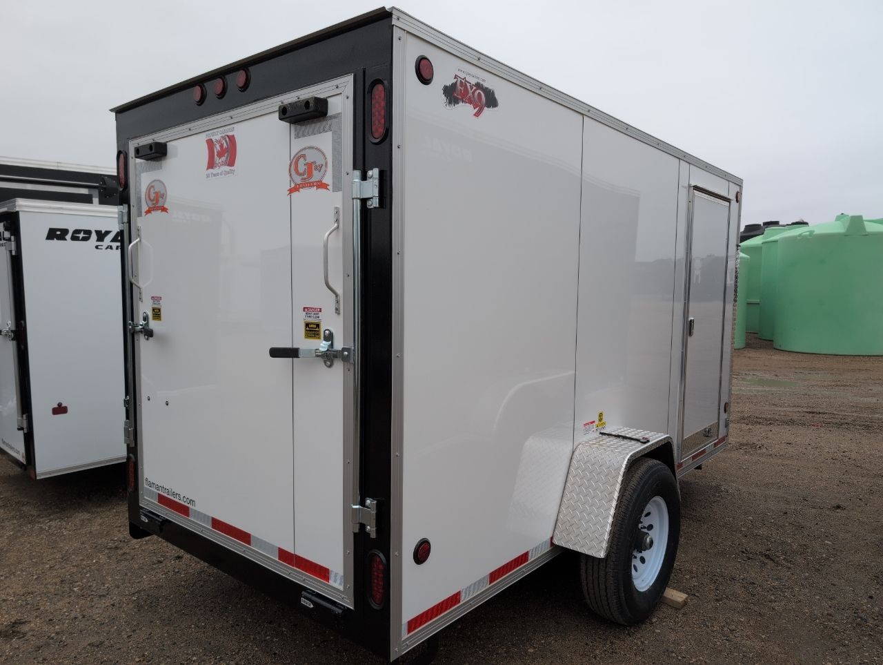 2026 CJay FX9 6' x 12' Flat Front Cargo Trailer - Trailer Inventory