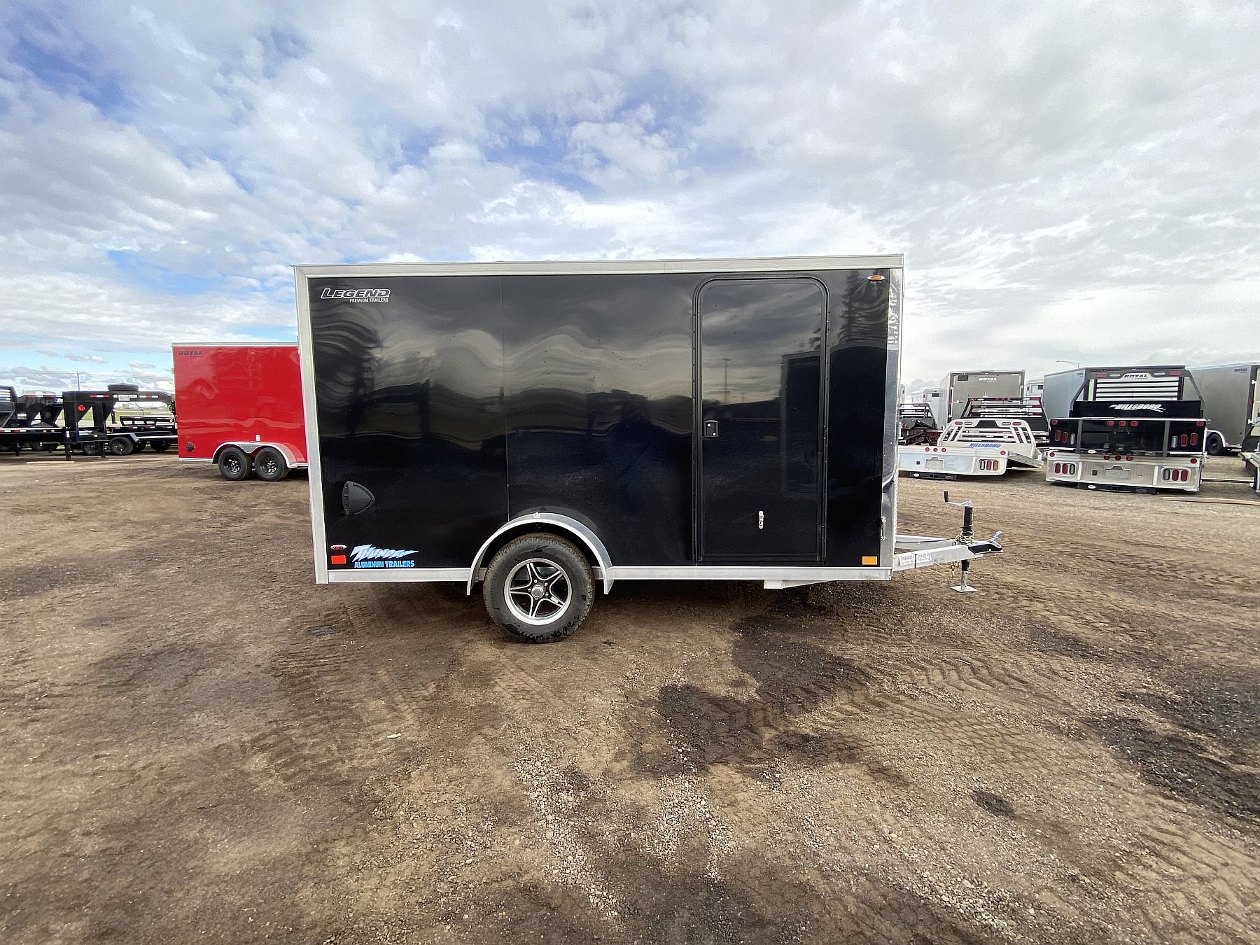2026 Legend 6'x12' Thunder V-nose Aluminum Enclosed Cargo - Aluminum ...