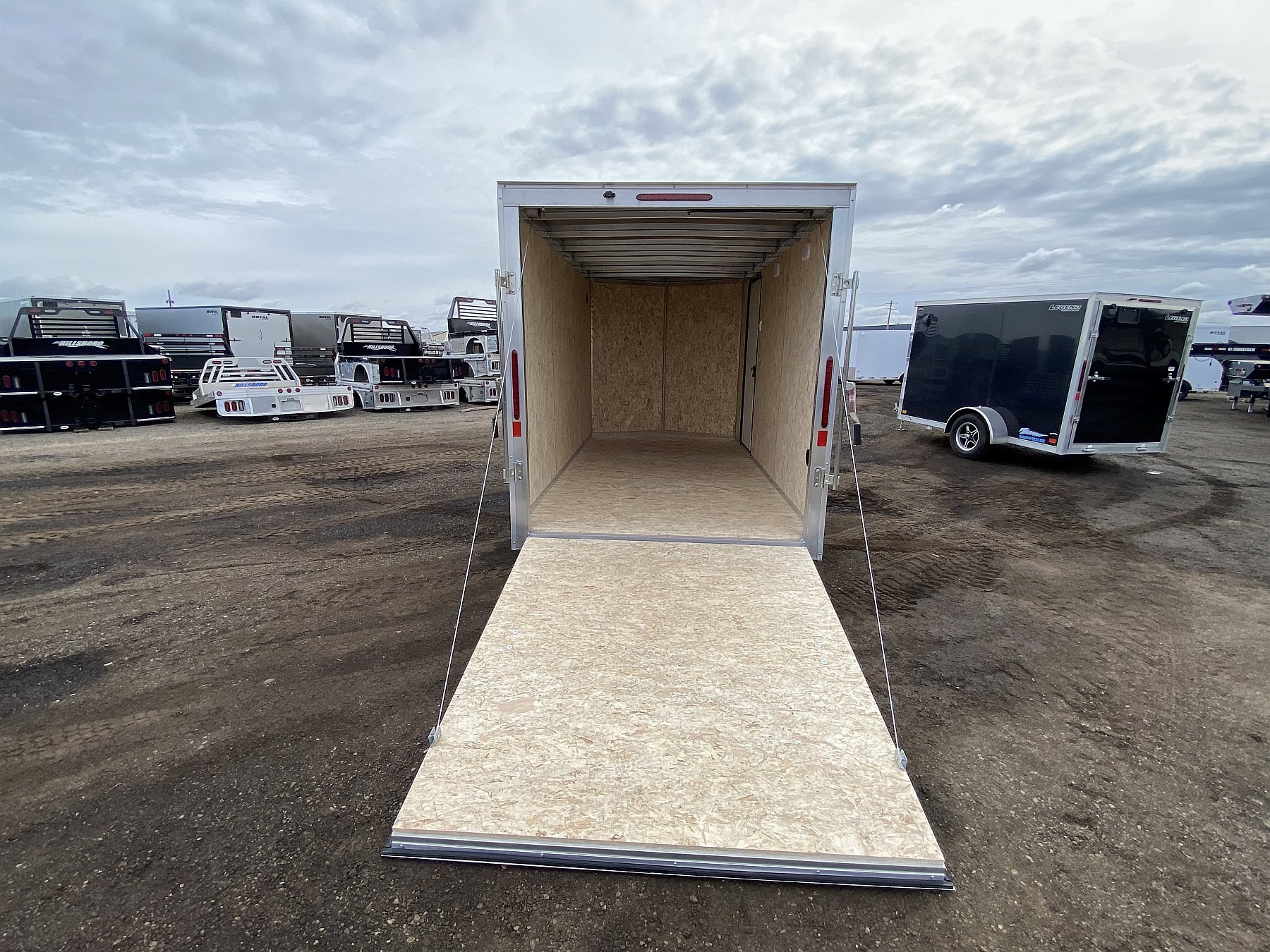 2026 Legend 6'x12' Thunder V-nose Aluminum Enclosed Cargo - Aluminum ...