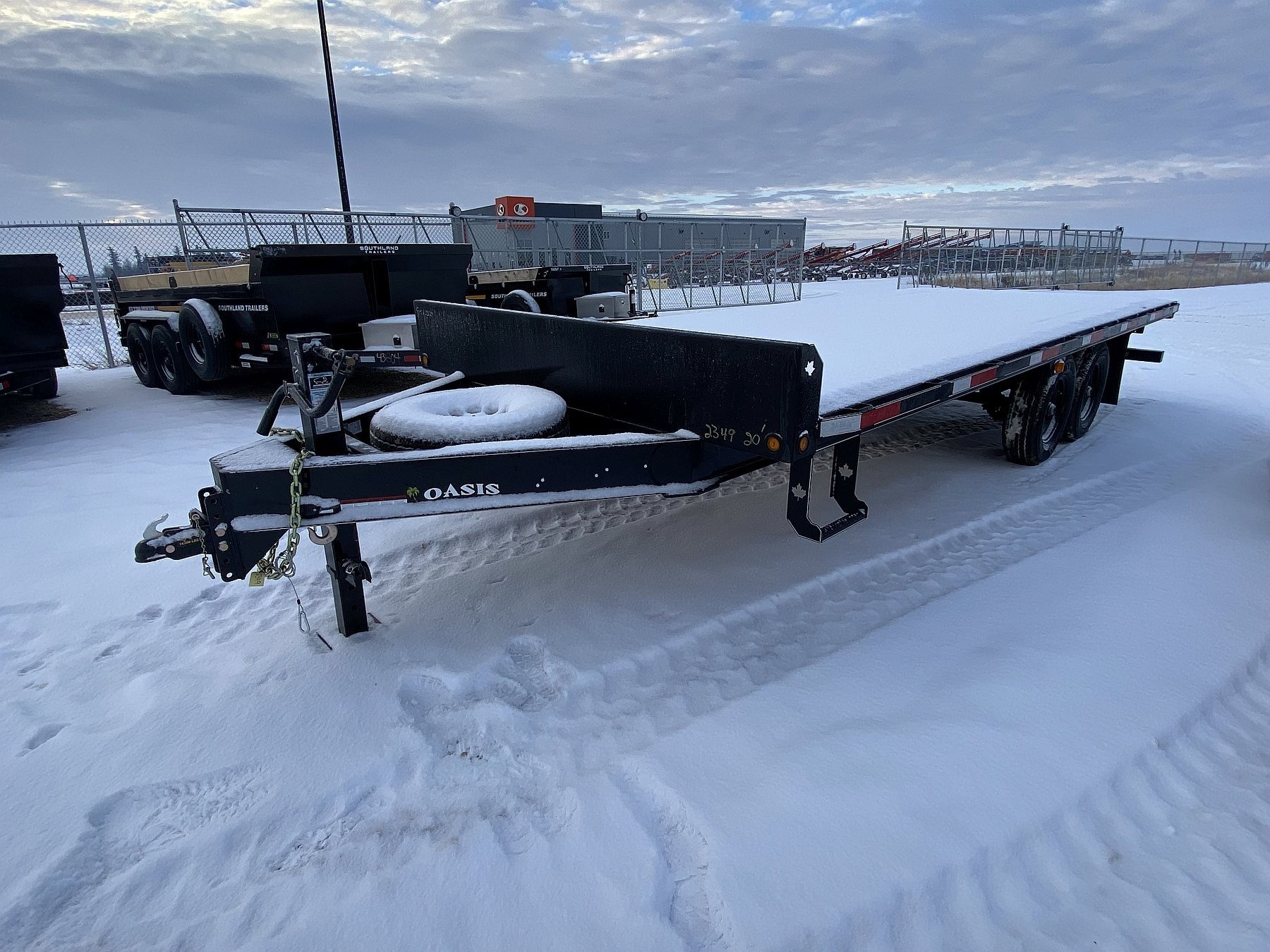 2026 Oasis 20' Highboy Bumper Pull Trailer