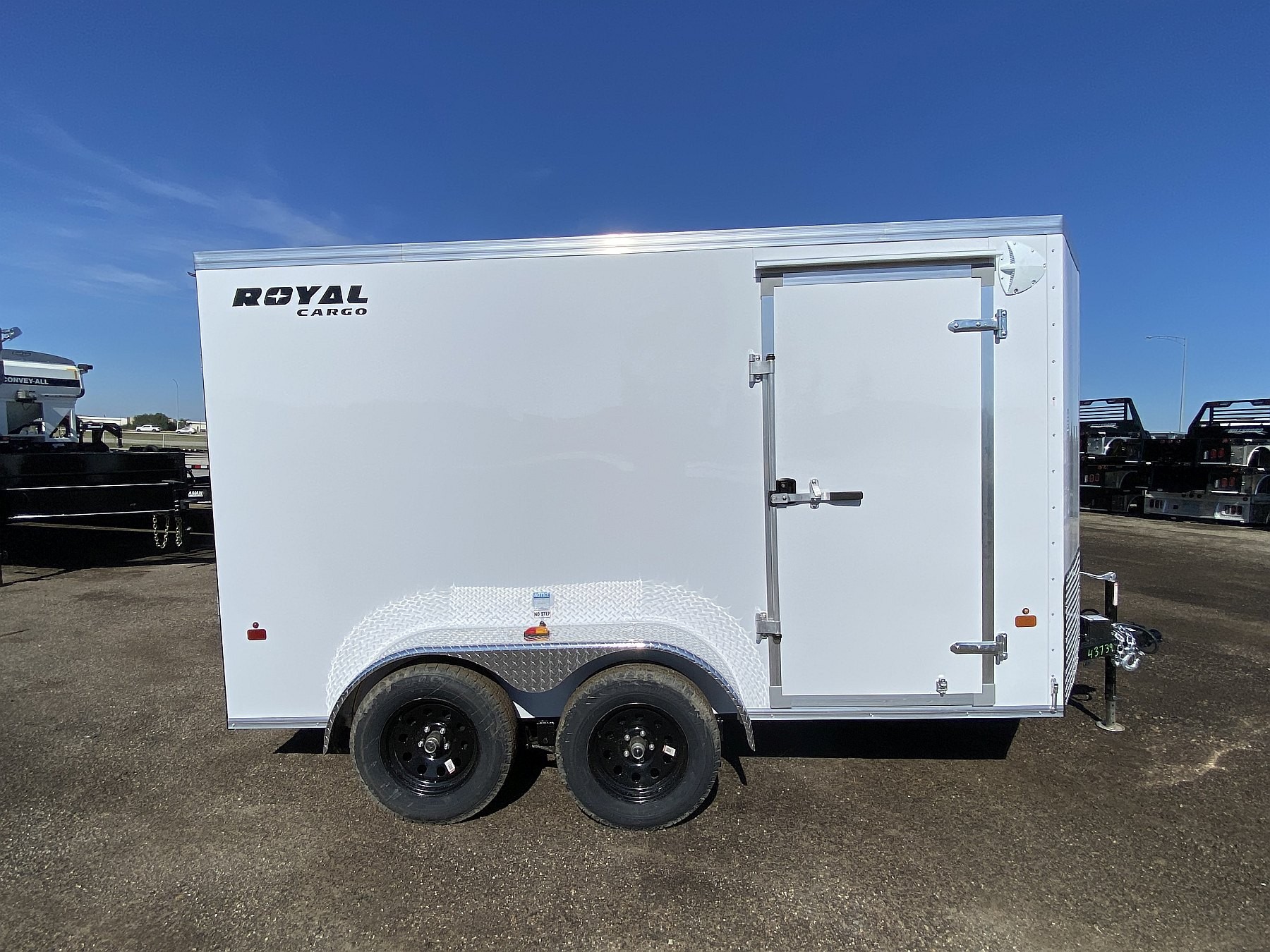 2026 Royal 6'x14' Enclosed Cargo Trailer - 6' Wide - Steel Frame Cargo ...