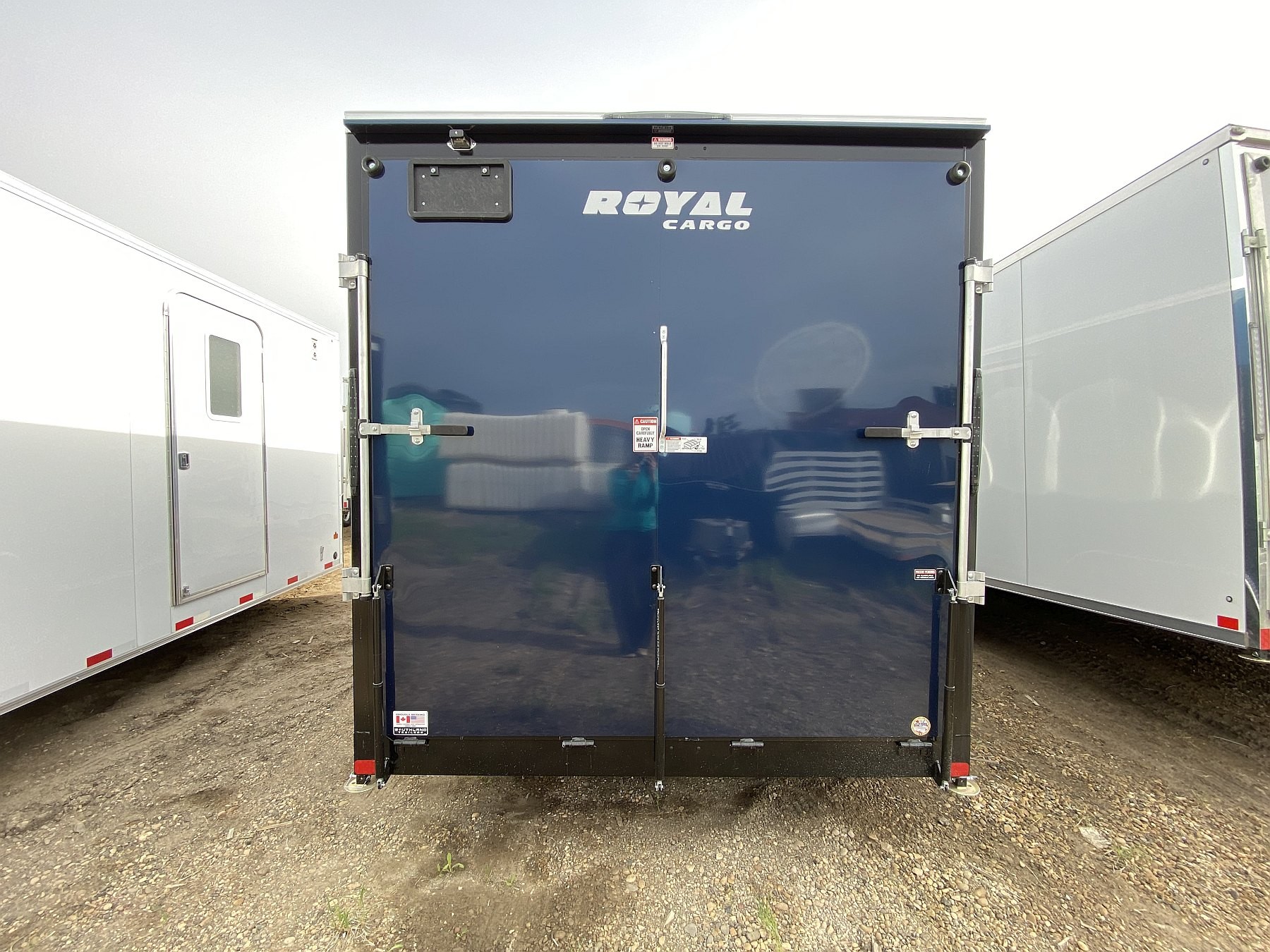 2026 Royal 7.5'x16' Enclosed Cargo w/ Ramp Door