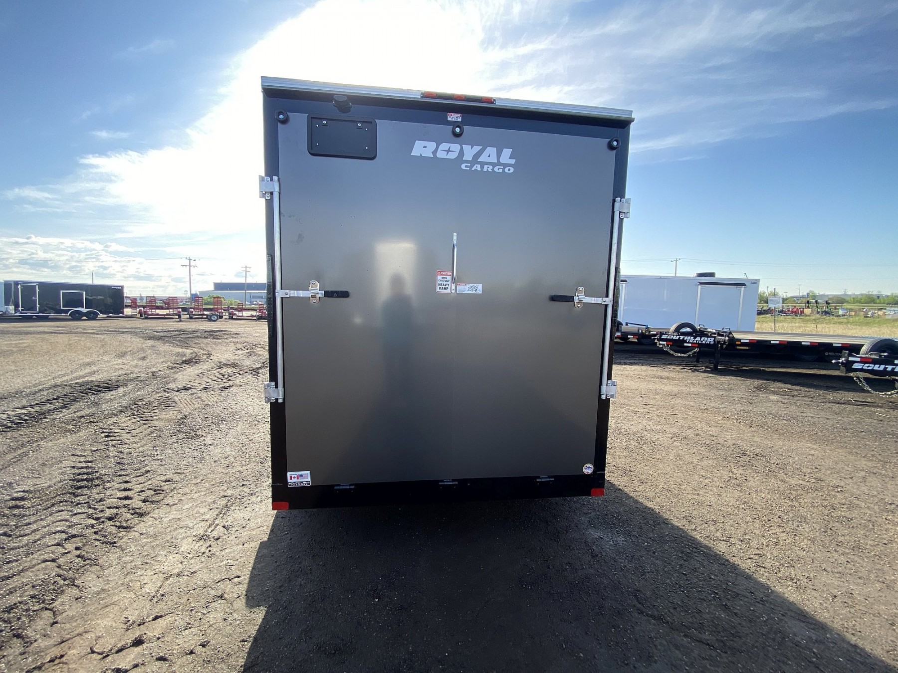 2026 Royal 7'x16' Enclosed Cargo Trailer - 7' Wide - Steel Frame Cargo ...