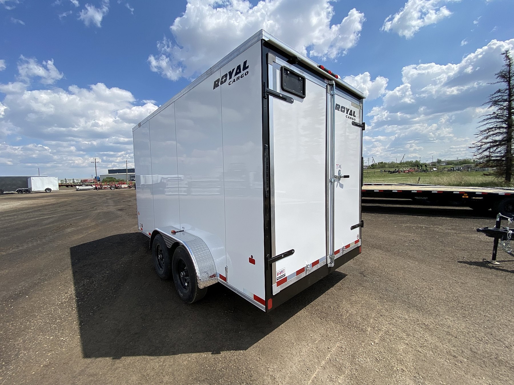 2026 Royal 7'x16' Enclosed Cargo Trailer w/ Axle Upgrade - 7' Wide ...