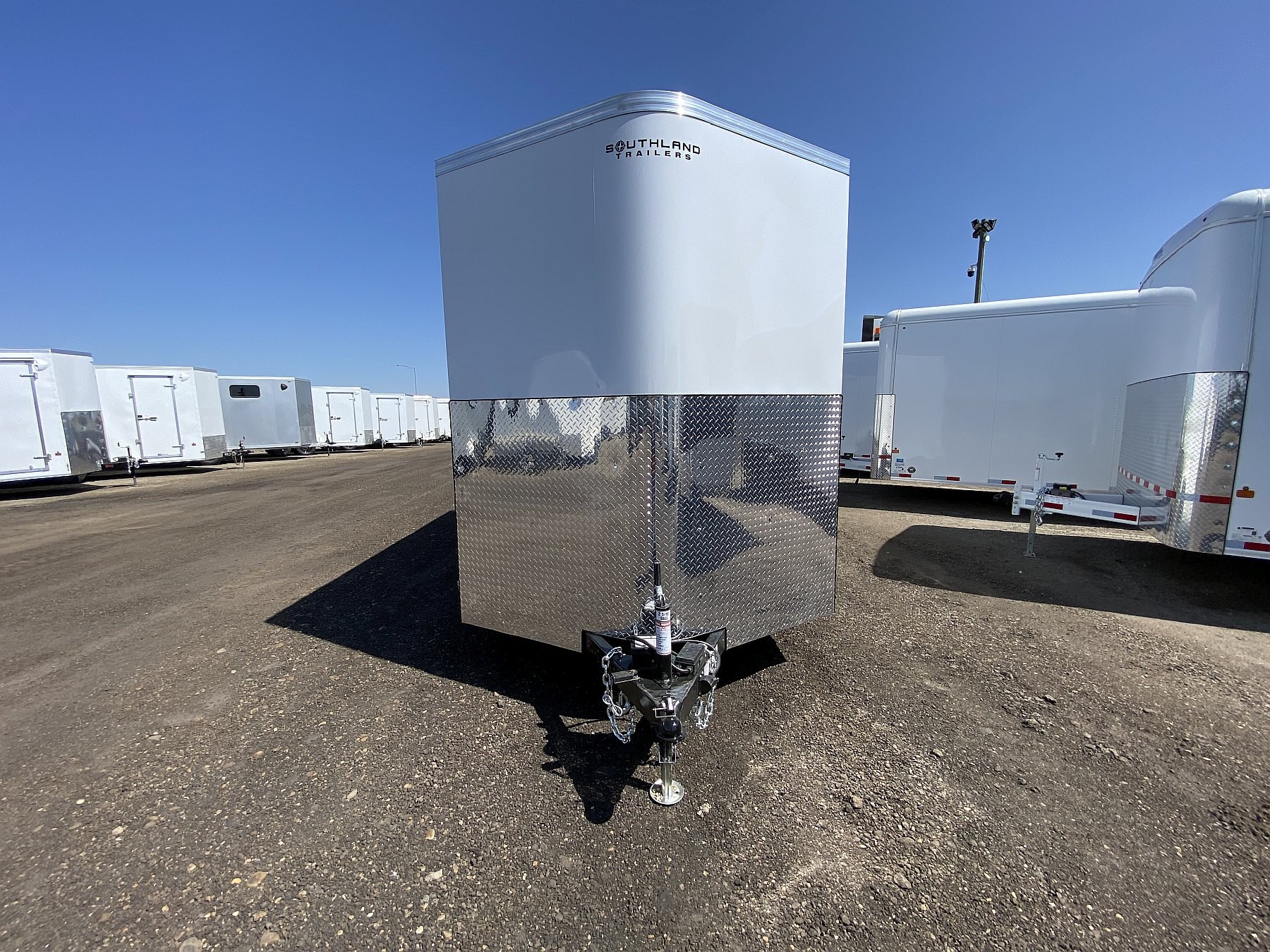2026 Royal 7'x16' Enclosed Cargo w/ 48" Checkerplate - 7' Wide - Steel ...
