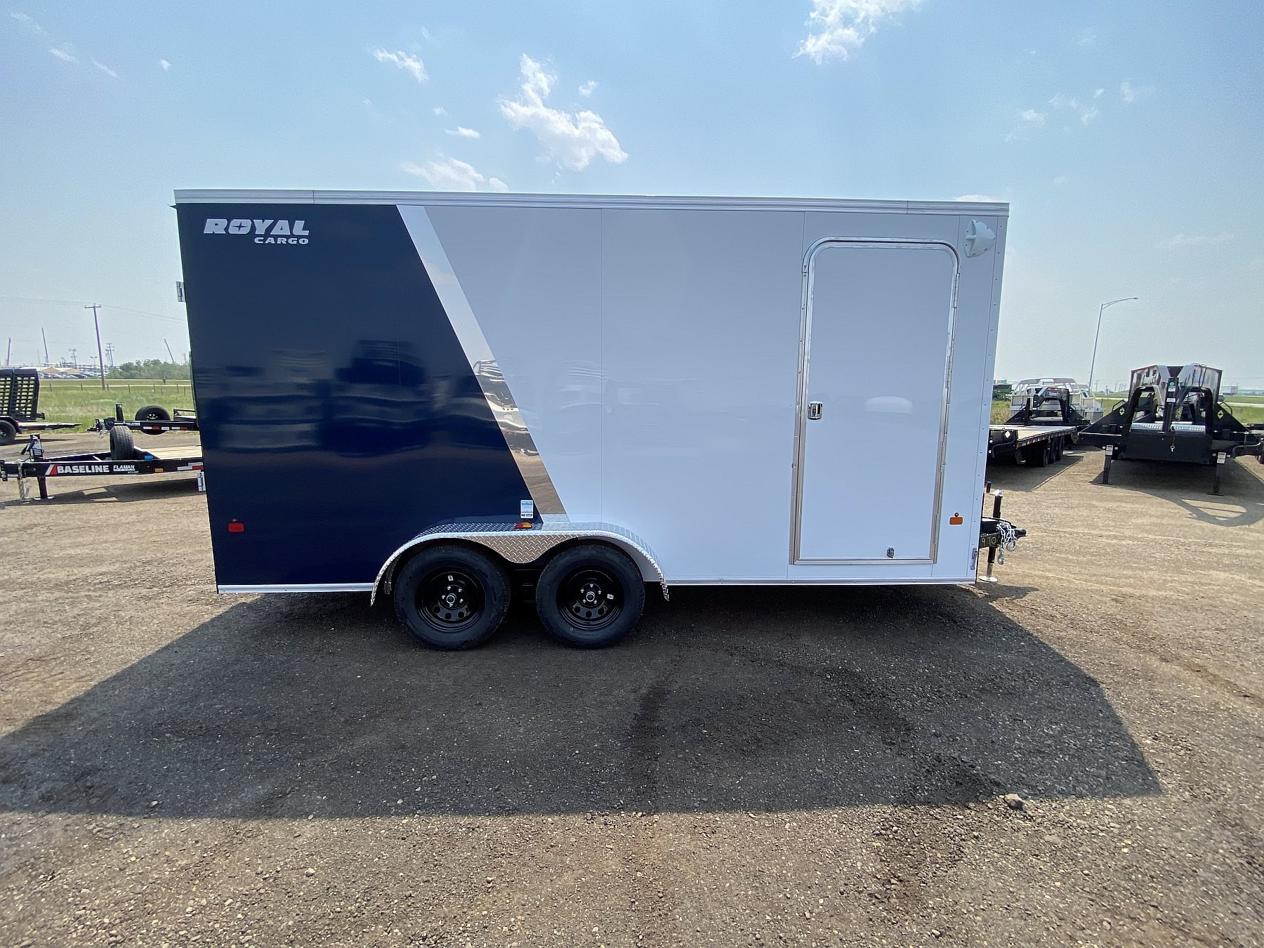 2026 Royal 7'x18' Custom Color Enclosed Cargo Trailer