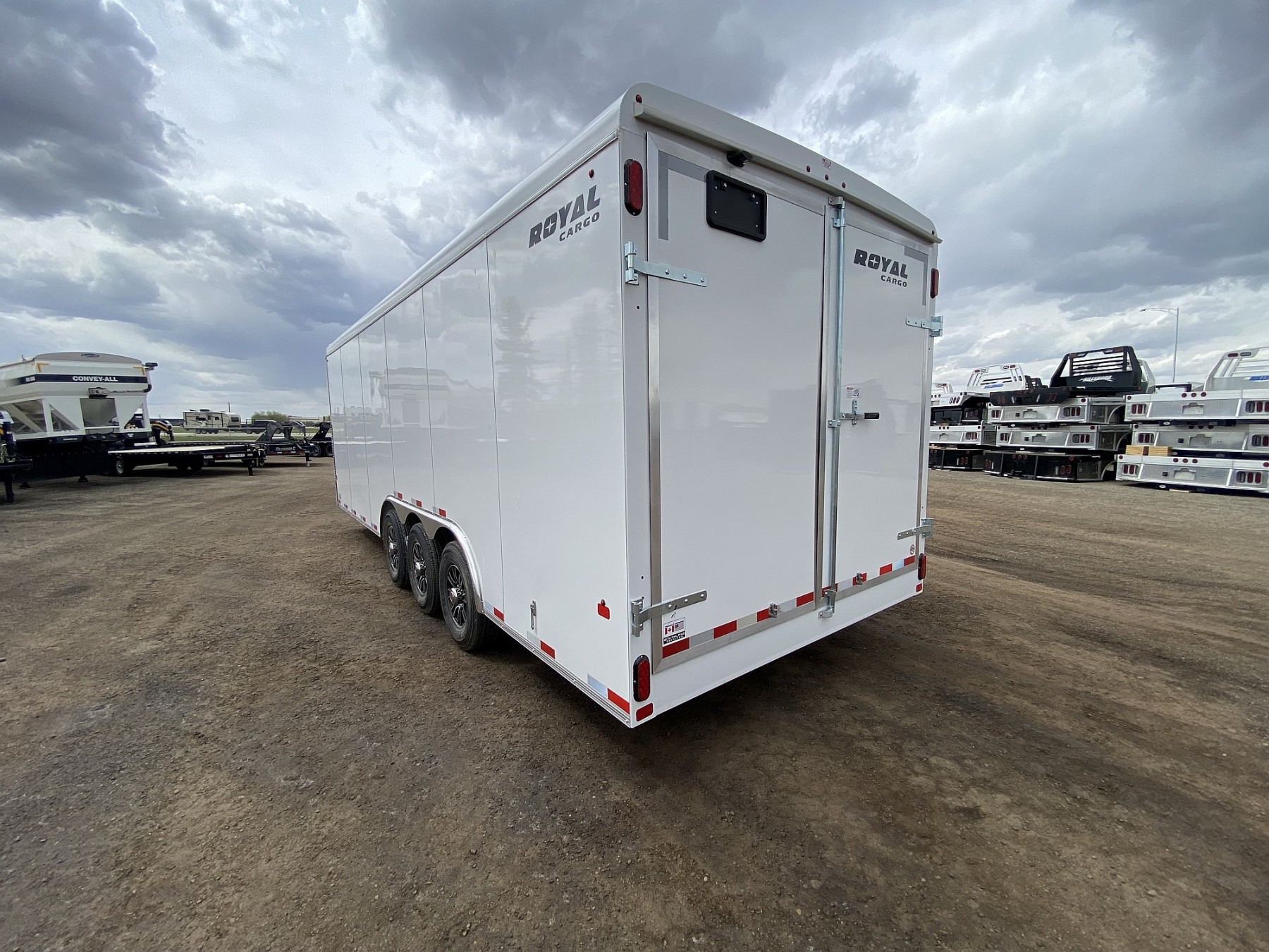 2026 Royal 8'x24' Enclosed Tri-Axle Cargo Trailer - Trailer Inventory