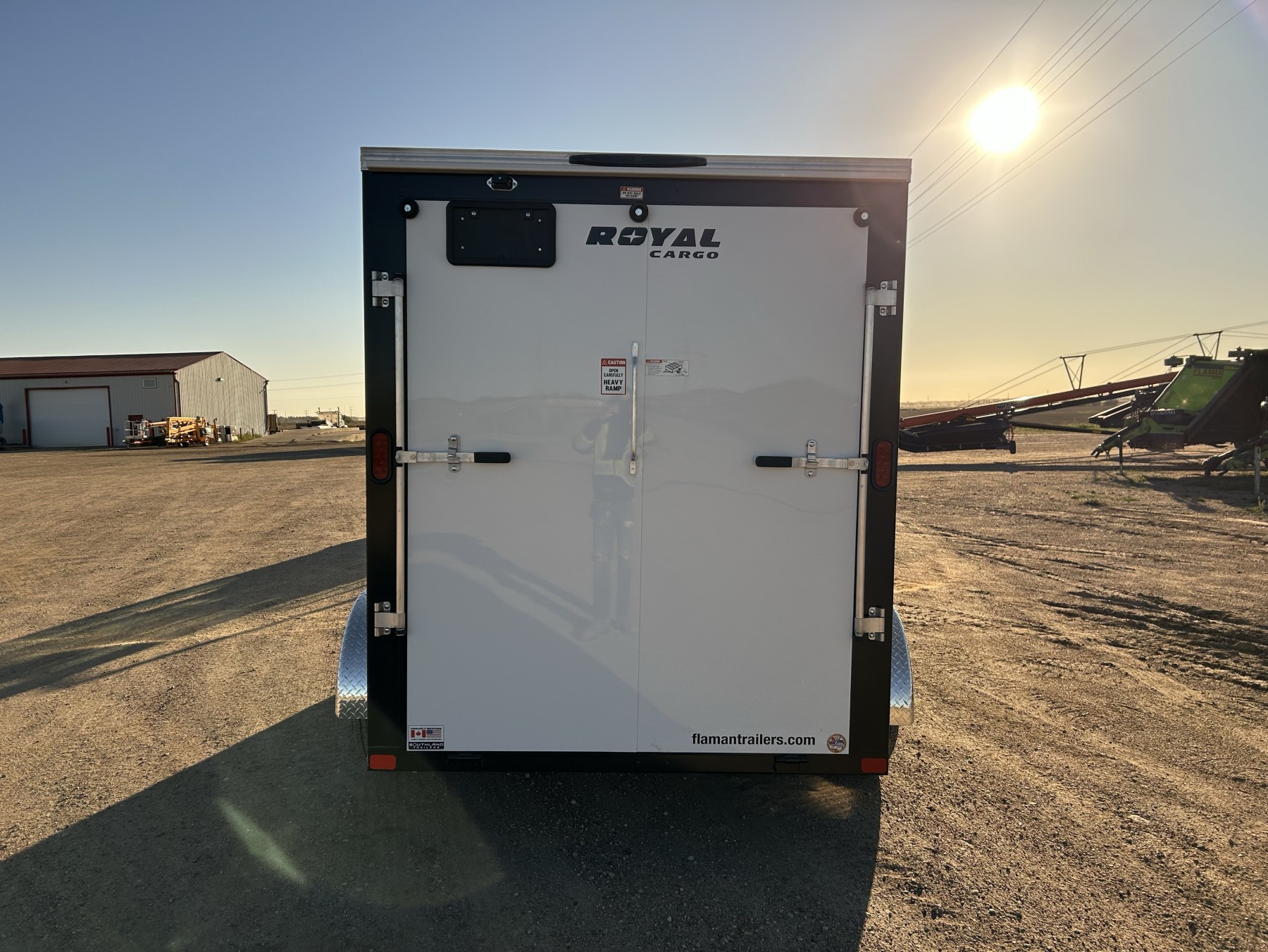 2026 Royal LCH 6' x 12' + V-Nose Cargo Trailer