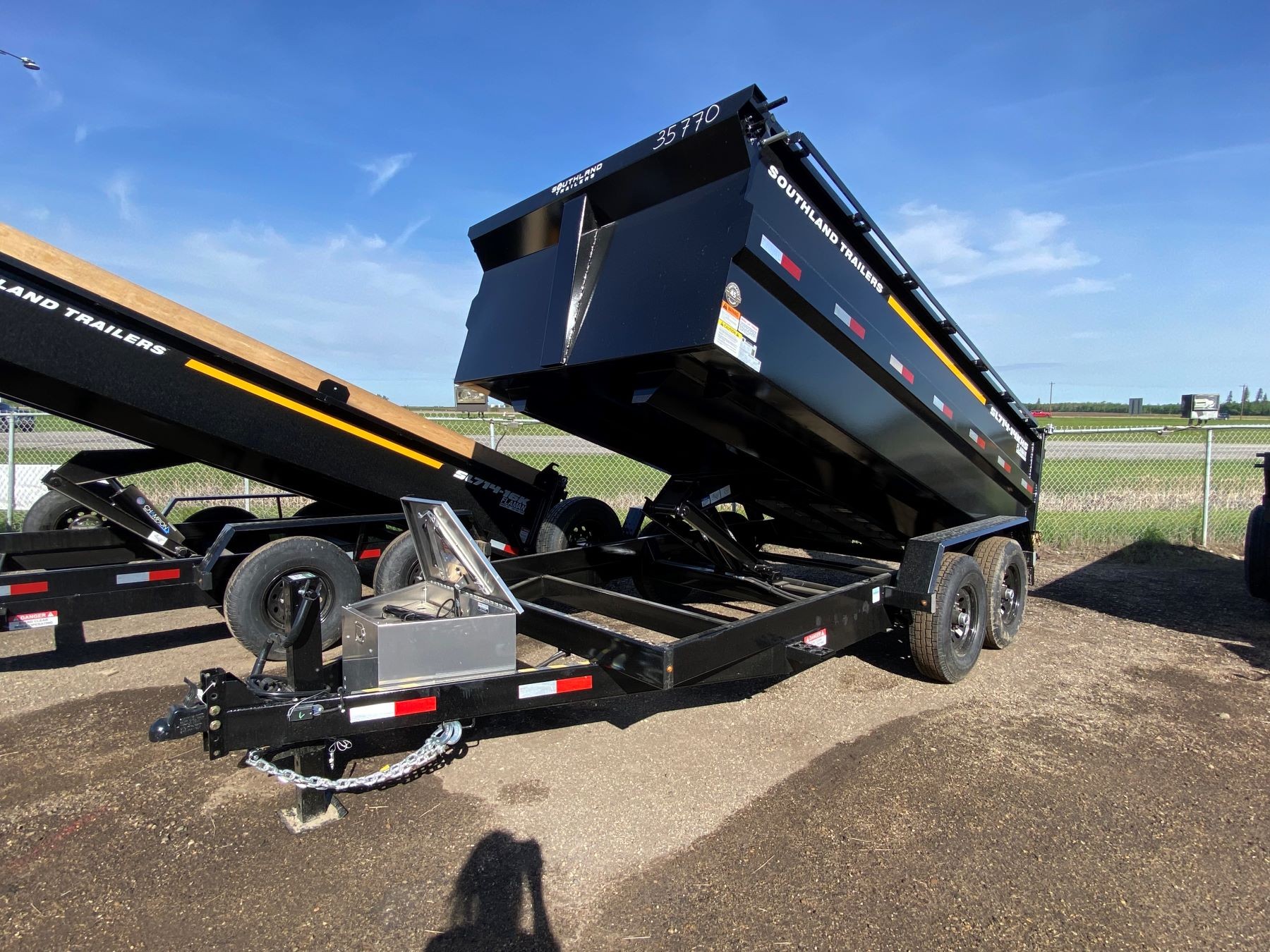 2026 Southland 7'x14'- 14K High Side Dump Trailer