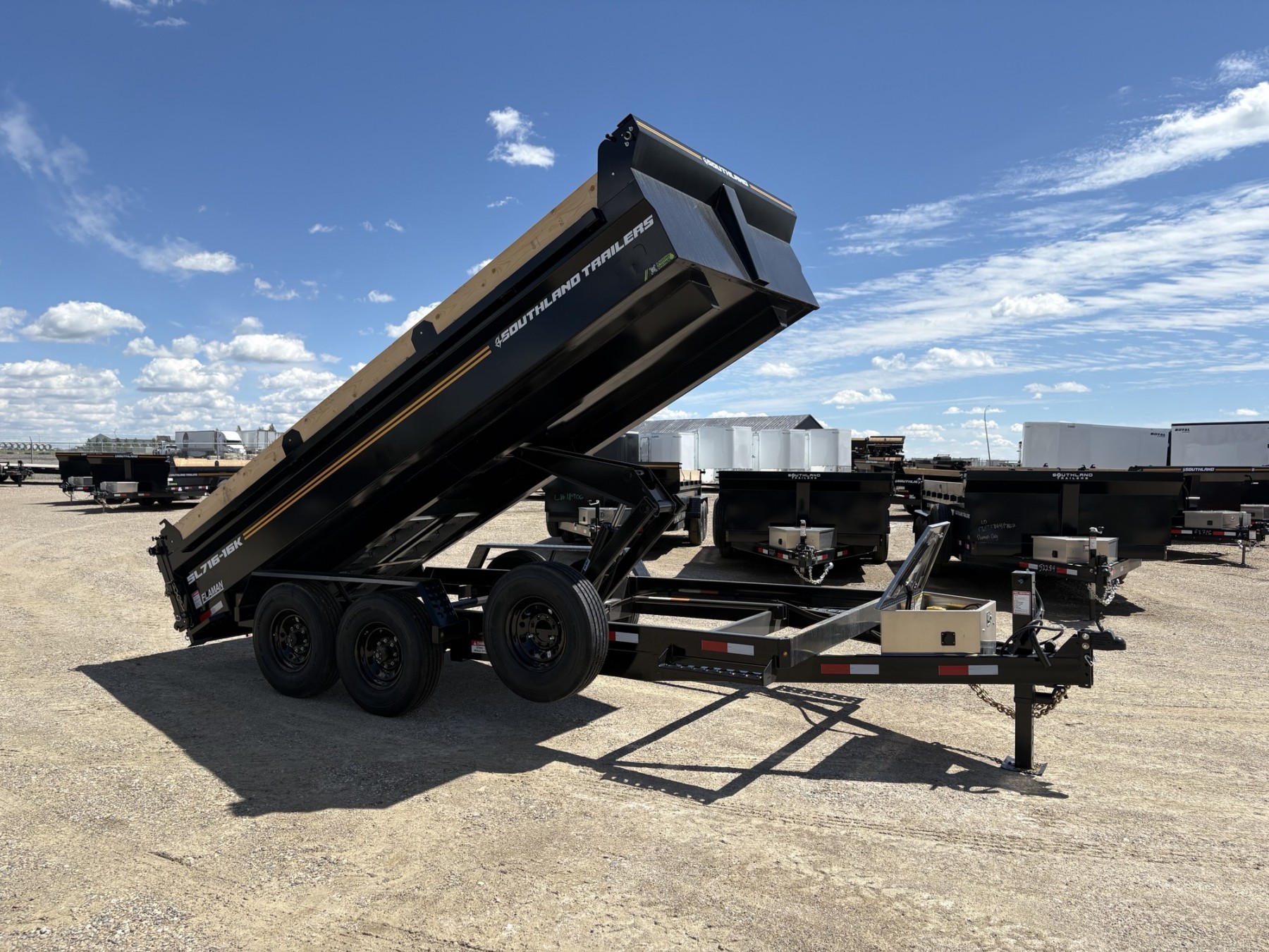 2026 Southland 7'x16' -16k Dump Trailer