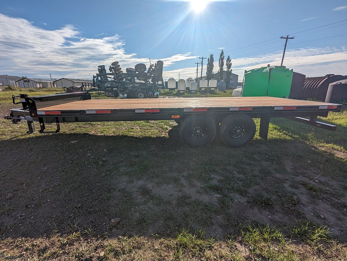 *Clearance* 2023 Oasis 20' Highboy Flat Deck Trailer - Highboy Bumper ...