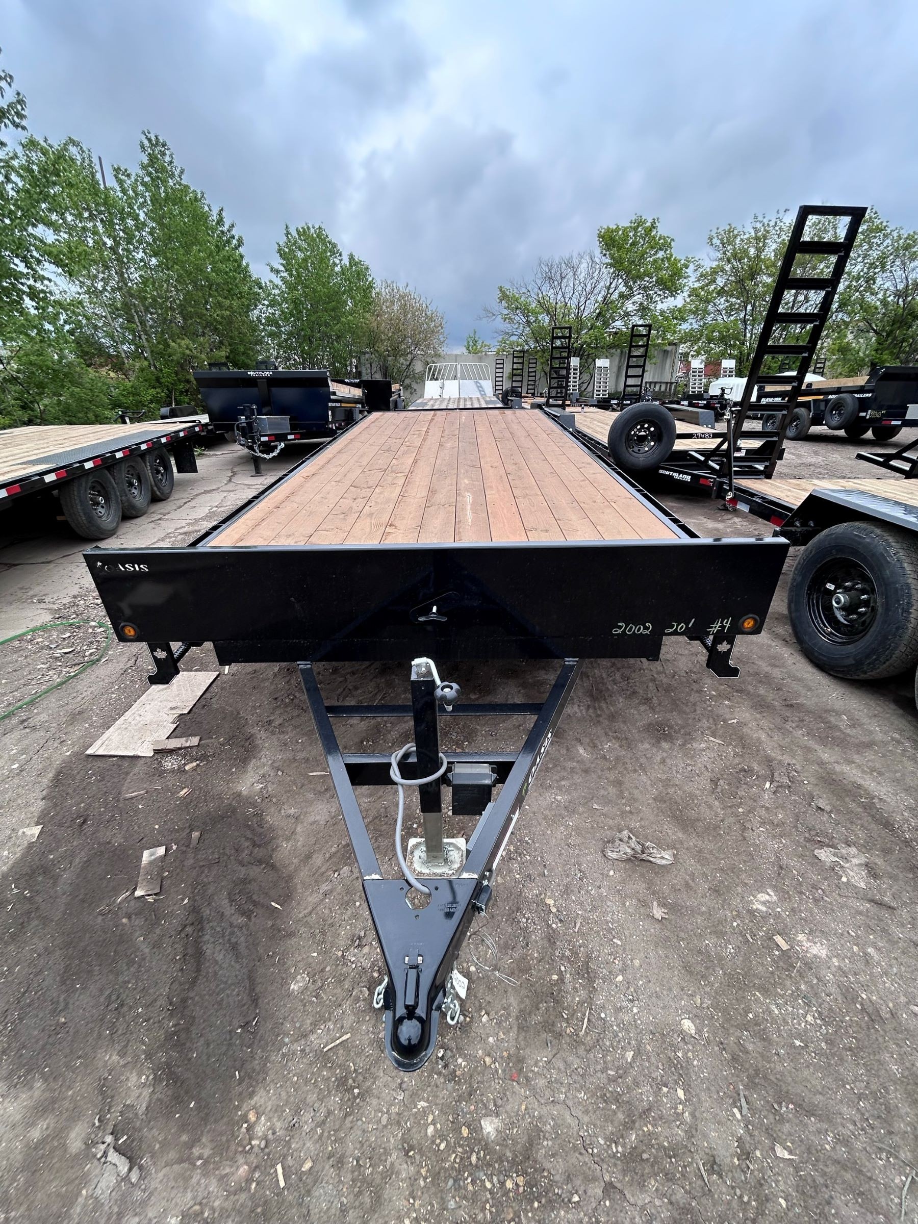 *Clearance* 2024 Oasis 20' Highboy Flat Deck Trailer - Equipment Flat ...