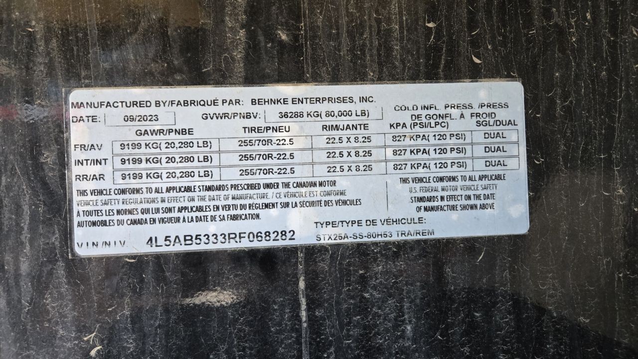 Flaman ST9400 Sprayer Tender Trailer