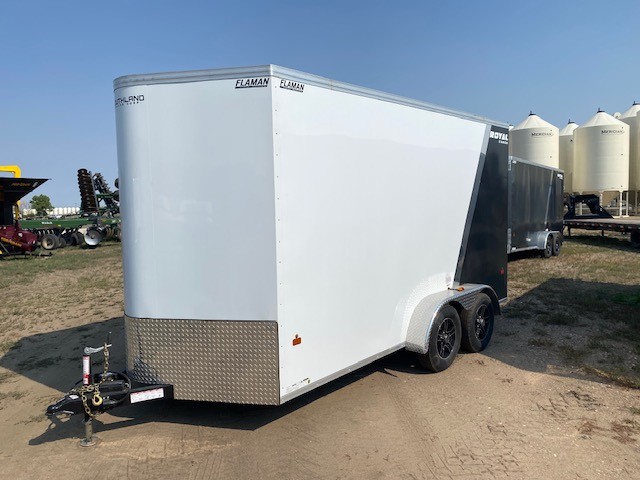 *Hail Sale* 2024 Royal 7'x16' Enclosed Trailer - Hail Damage Sale ...