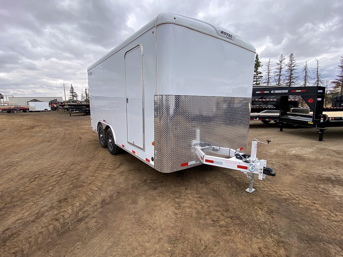 *Hail Sale* 2024 Royal 8'x16' Commercial Enclosed - Hail Damage Sale ...