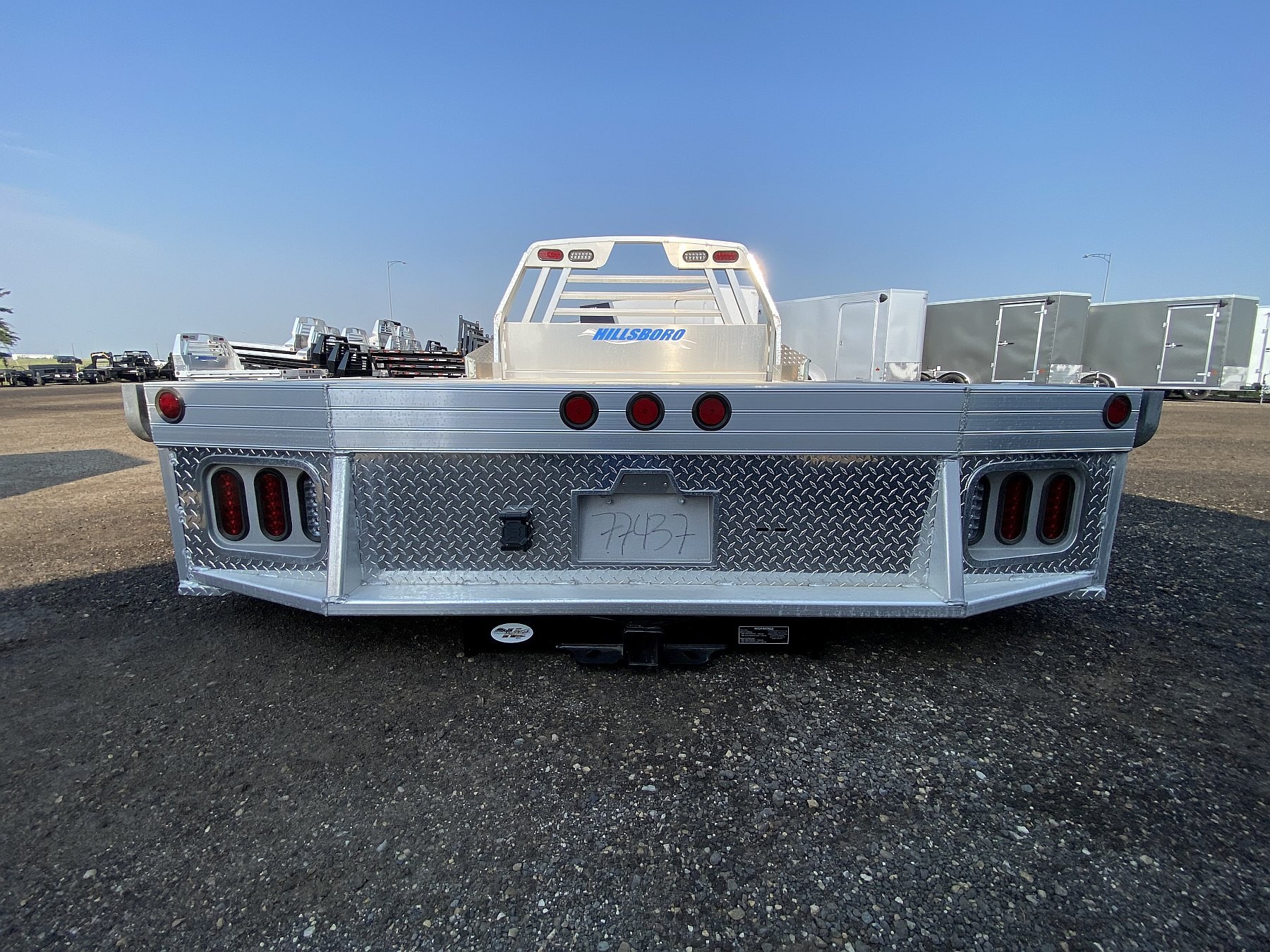 Hillsboro 4000 Series 8'x9' Aluminum Truck Deck