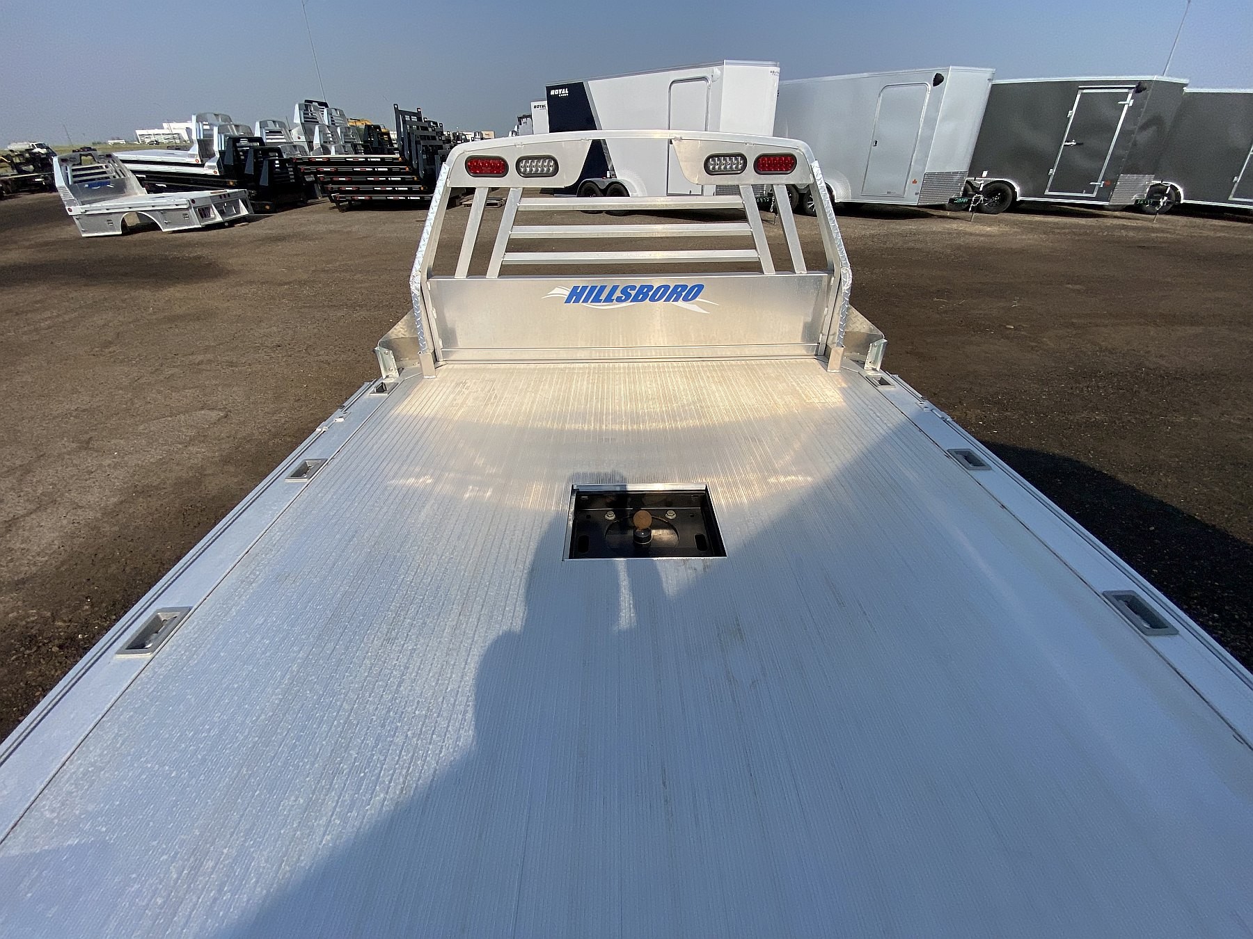 Hillsboro 4000 Series 8'x9' Aluminum Truck Deck - Trailer Inventory