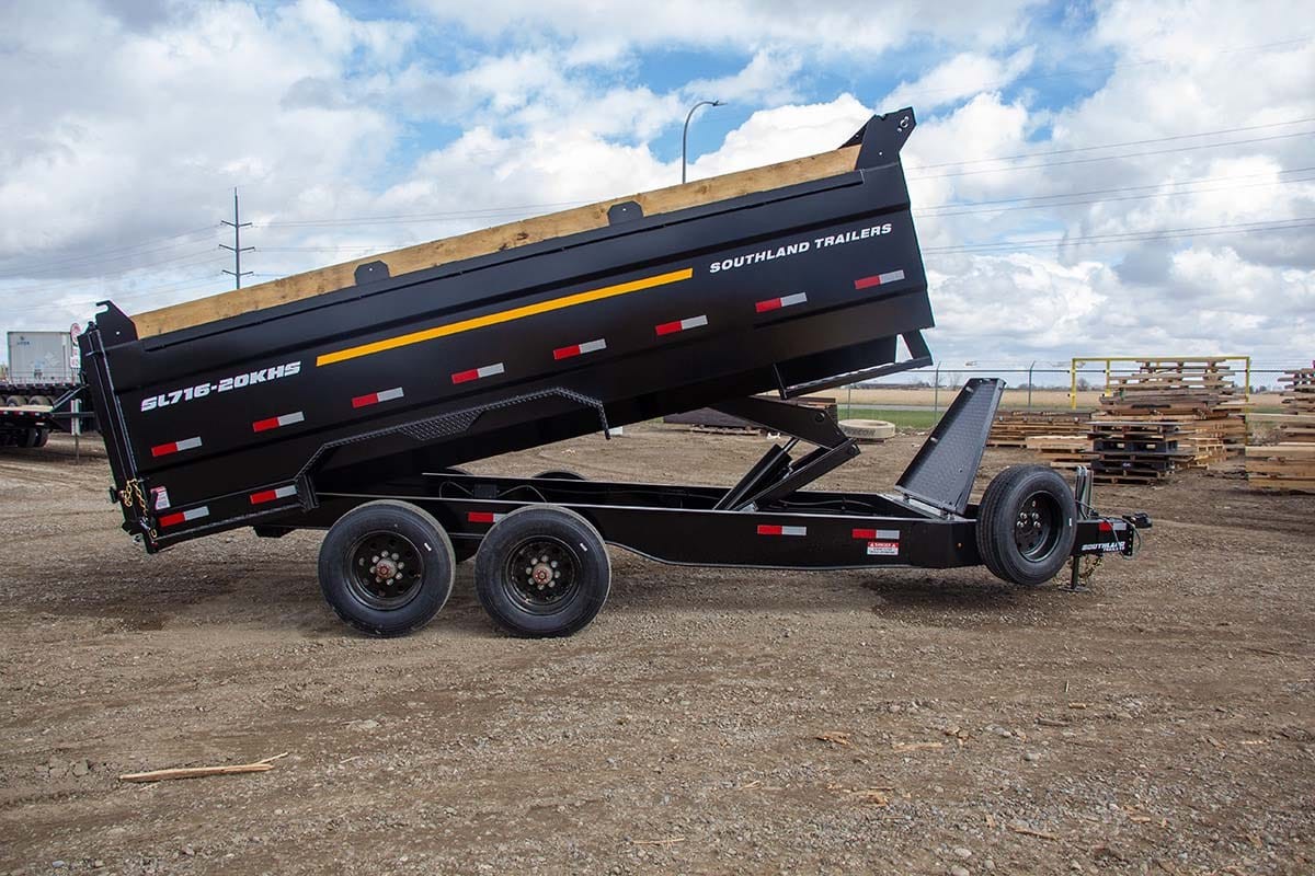 *Limited Rebate* 2026 Southland 7'x16' - 20K High Side Dump - 16' Long ...