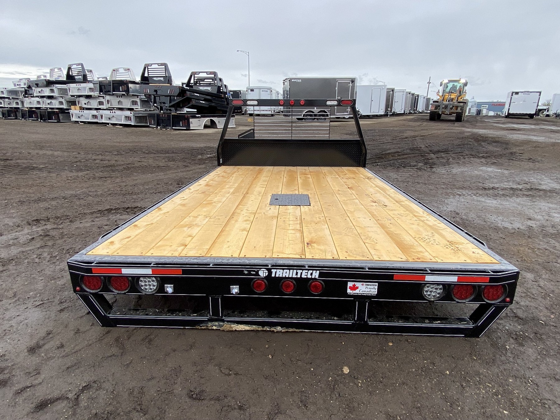 Trailtech 8'x11' Truck Deck - Equipment Flat Deck Trailers - Trailer ...