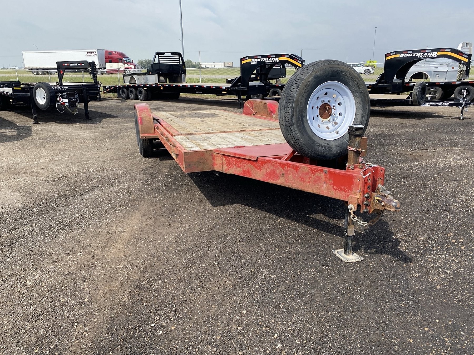 Used 2017 Trailtech 20' Tilt Deck Trailer - Trailer Inventory