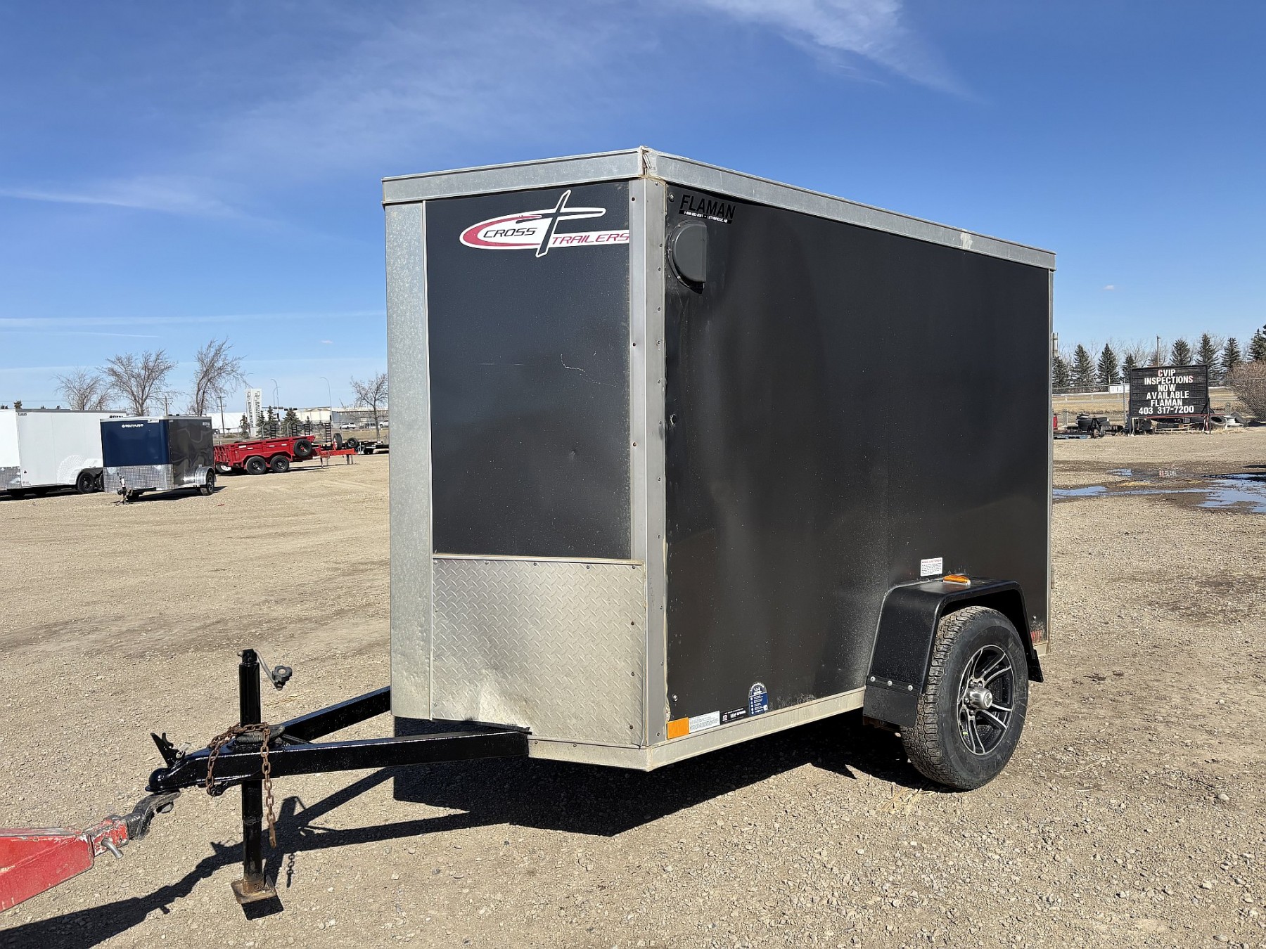 Used 2022 Cross 5'x8' Enclosed Cargo Trailer - Trailer Inventory